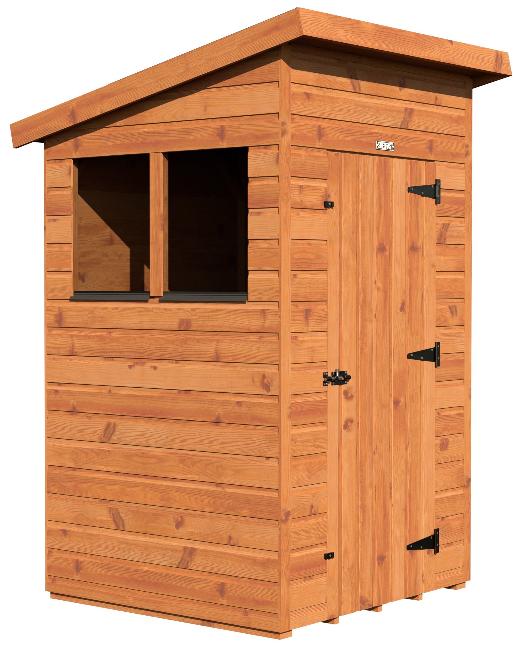 Shedfast 4ft x 4ft Pent Shed | The Greenhouse People