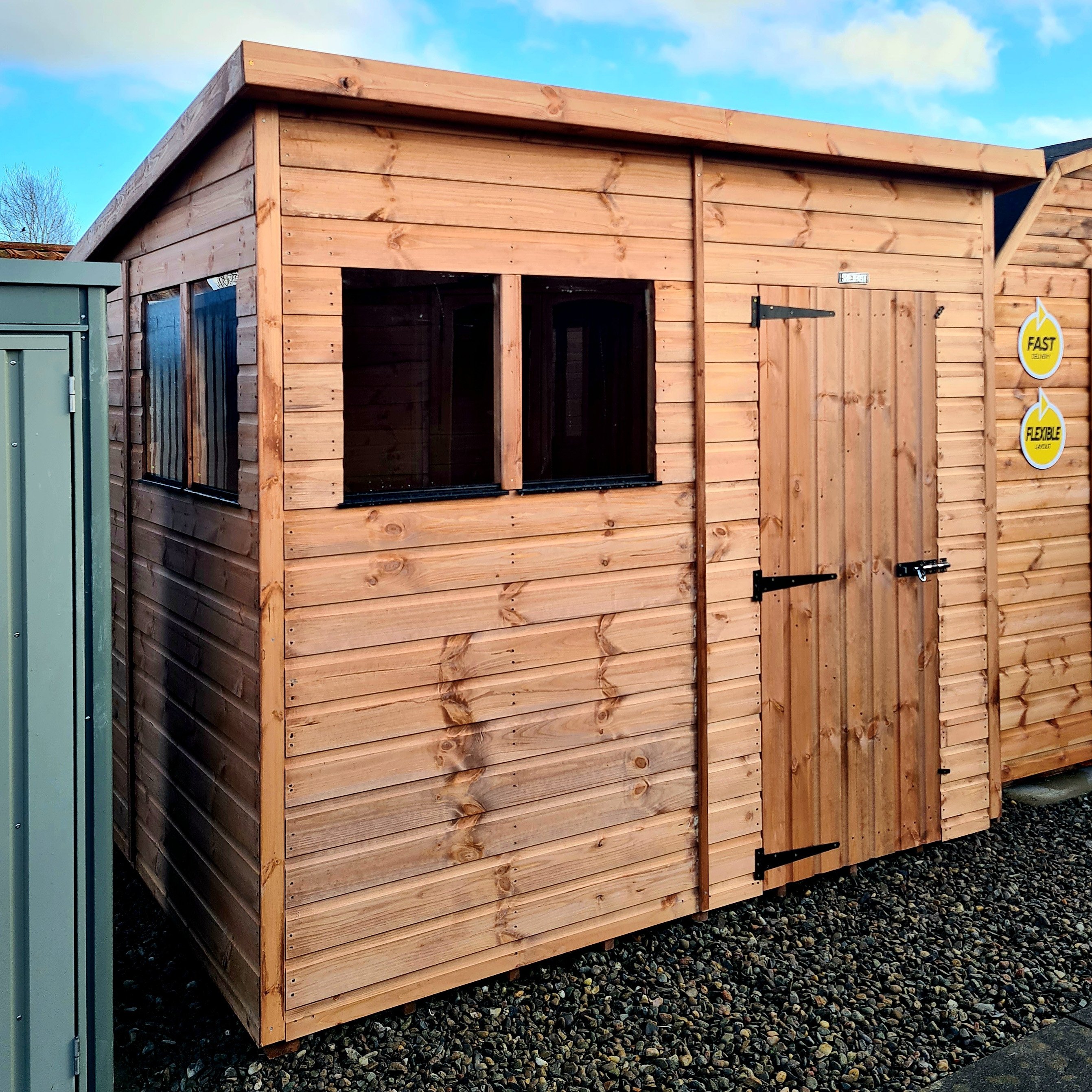 Shedfast 4ft x 6ft Pent Shed | The Greenhouse People
